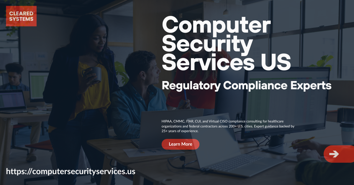 CMMC HIPAA ITAR CUI Compliance | Columbus GA | Computer S...